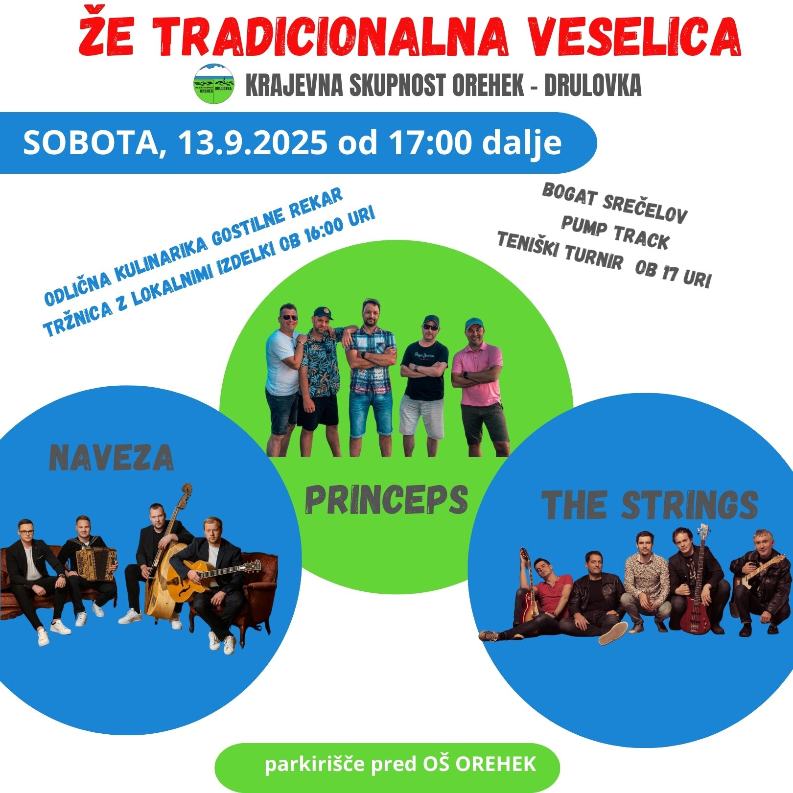 Tradicionalna veselica KS Orehek Drulovka – KS Orehek Drulovka